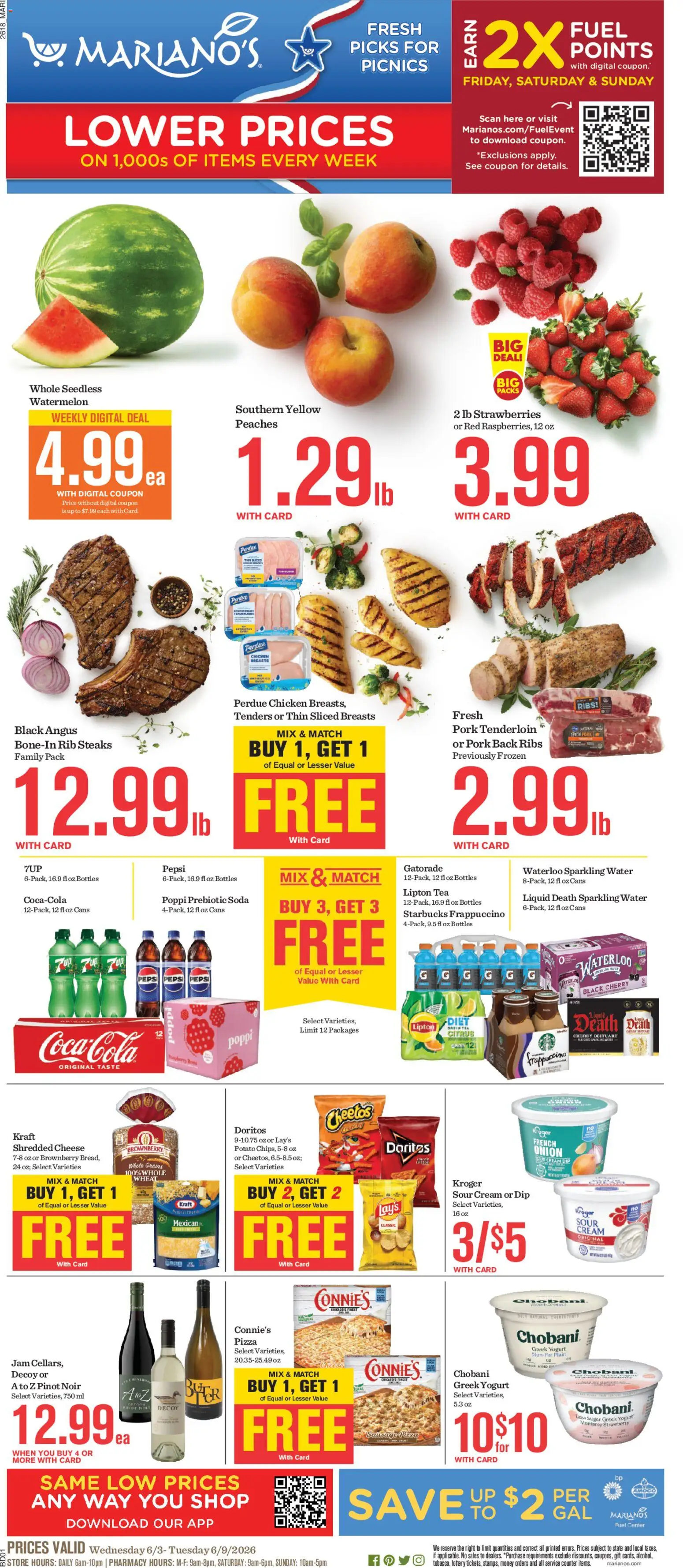 Mariano's Weekly Ad from 06/03/2026 >> Flyer