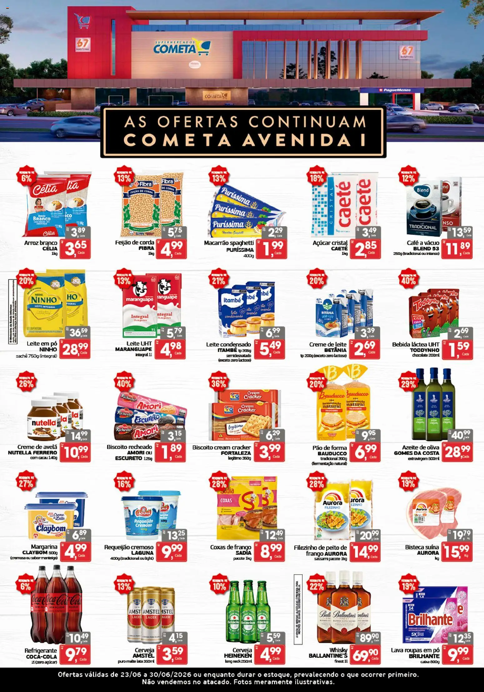 Cometa Supermercados Cometa Supermercados ofertas Inauguração (de 23/06 ...