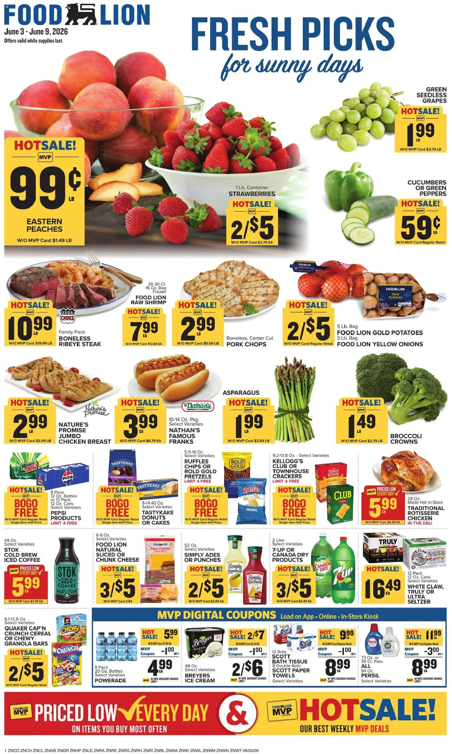FOOD LION Weekly Ad (06/03/2026) >> Preview AD next week