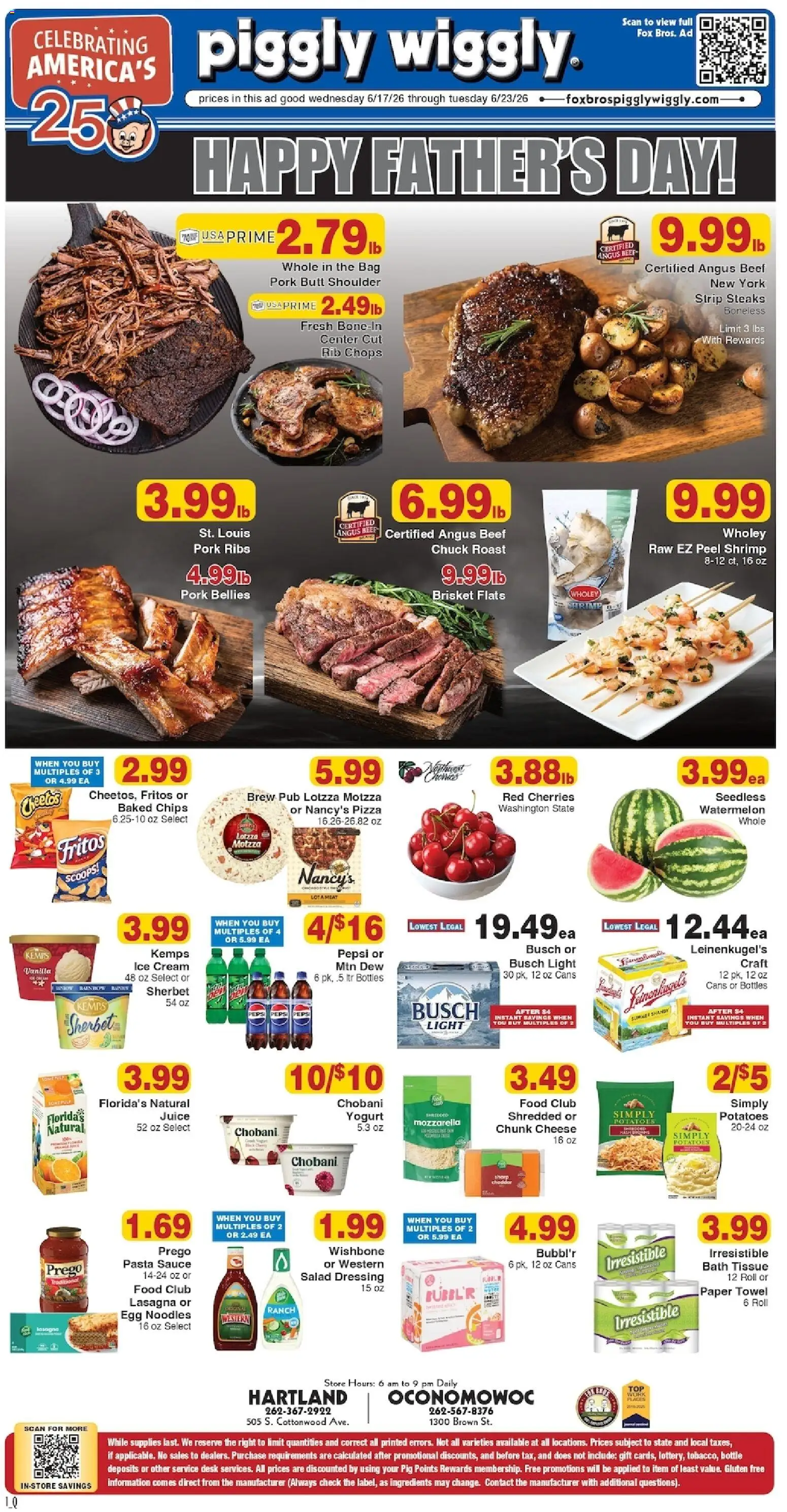Piggly Wiggly Weekly Ad from 06/17/2026 >> Flyer