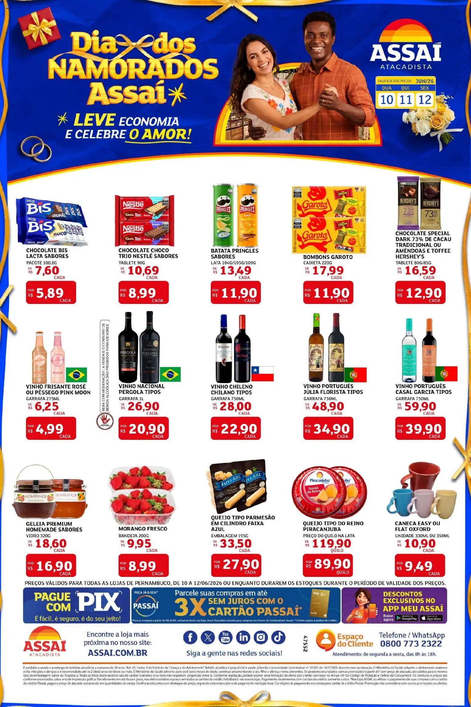 Ofertas Assaí Atacadista >> Assaí Atacadista ofertas - PE de 10/06/2026
