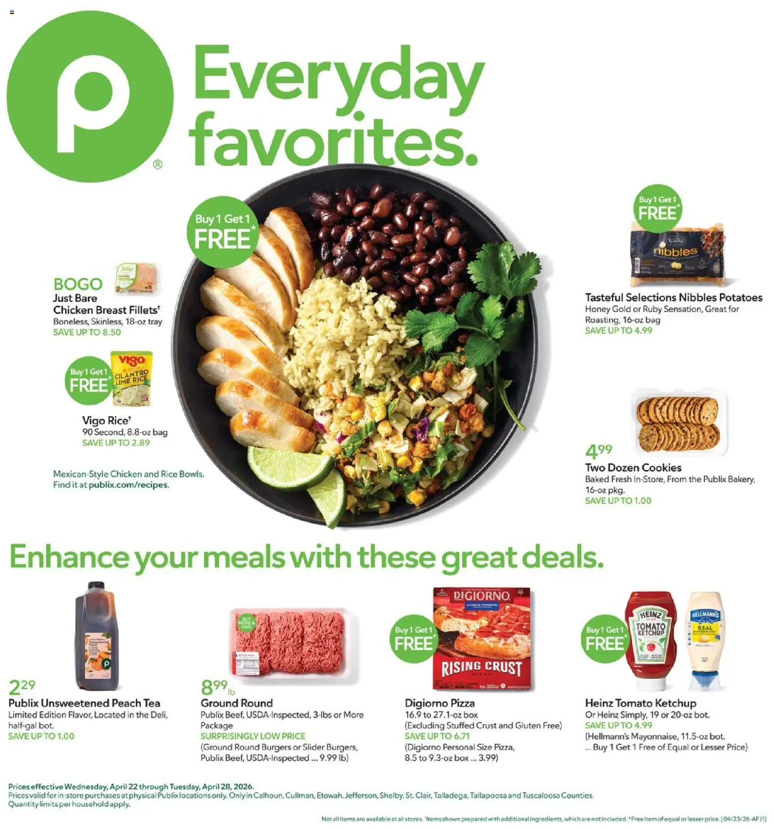 PUBLIX Weekly ad from 04/22/2026 >> Ad this week, Flyer
