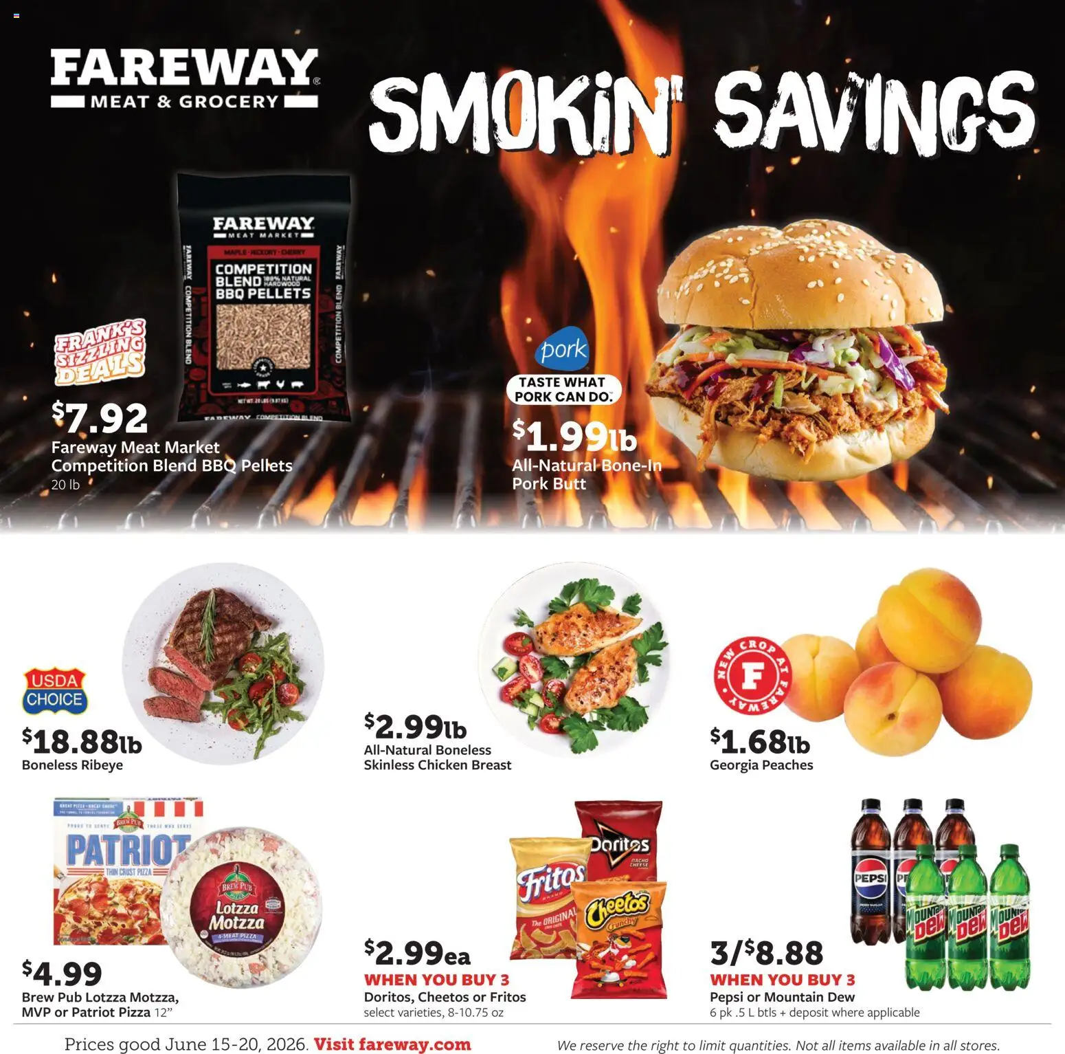 Fareway Weekly Ad from 06/15/2026 >> Flyer