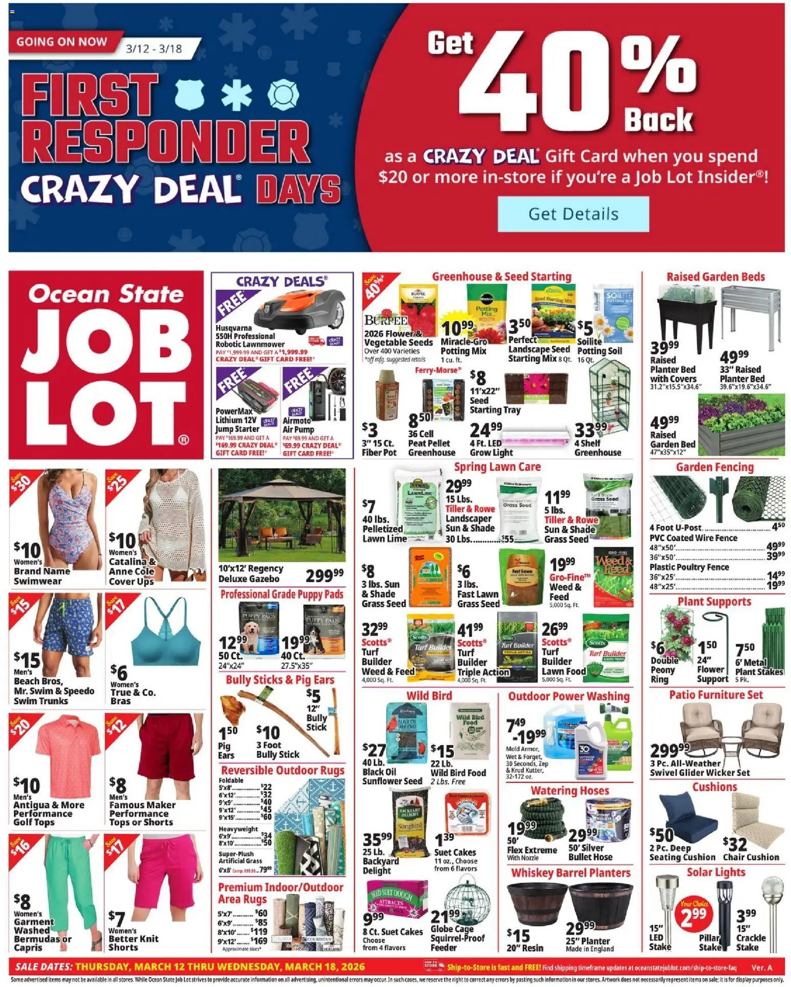 Ocean State Job Lot Weekly Ad from 03/12/2026 >> Flyer