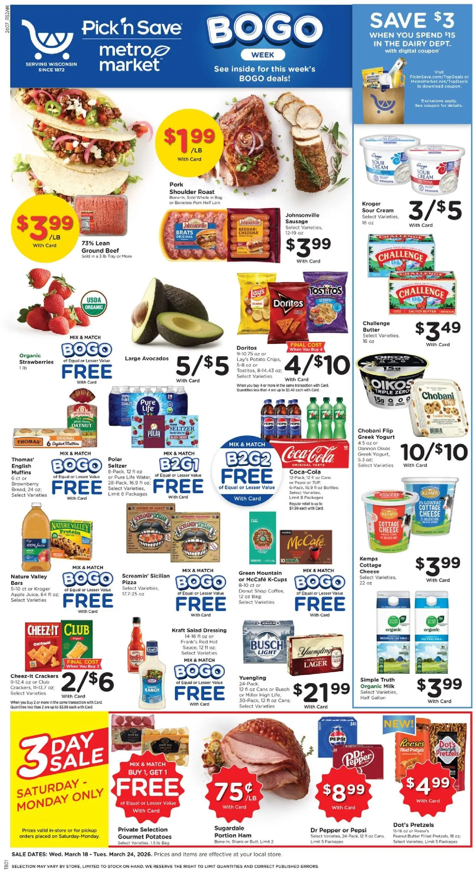 Pick ‘n Save Weekly Ad from 03/18/2026 >> Flyer