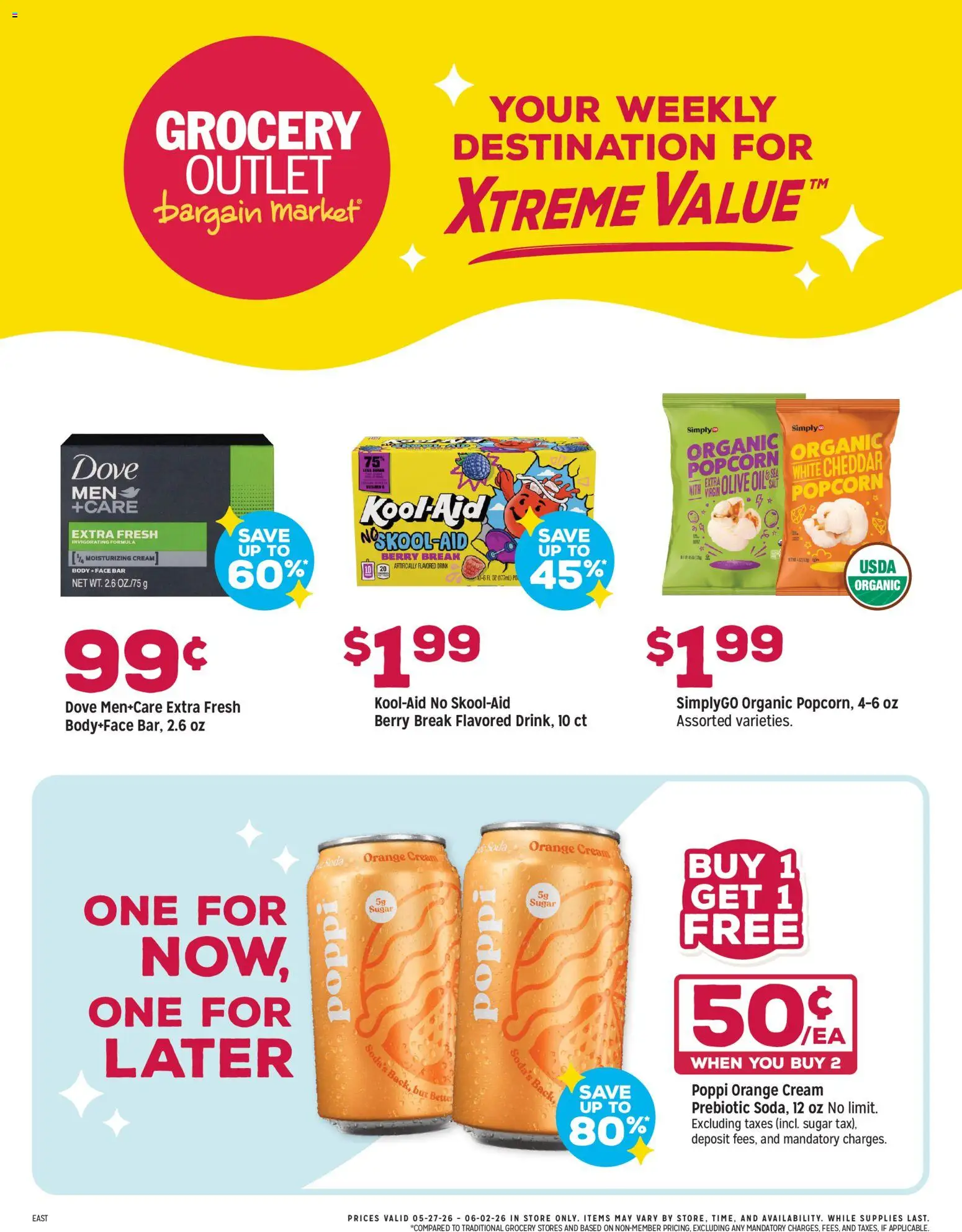 Grocery Outlet Weekly Ad from 05/27/2026 >> Flyer