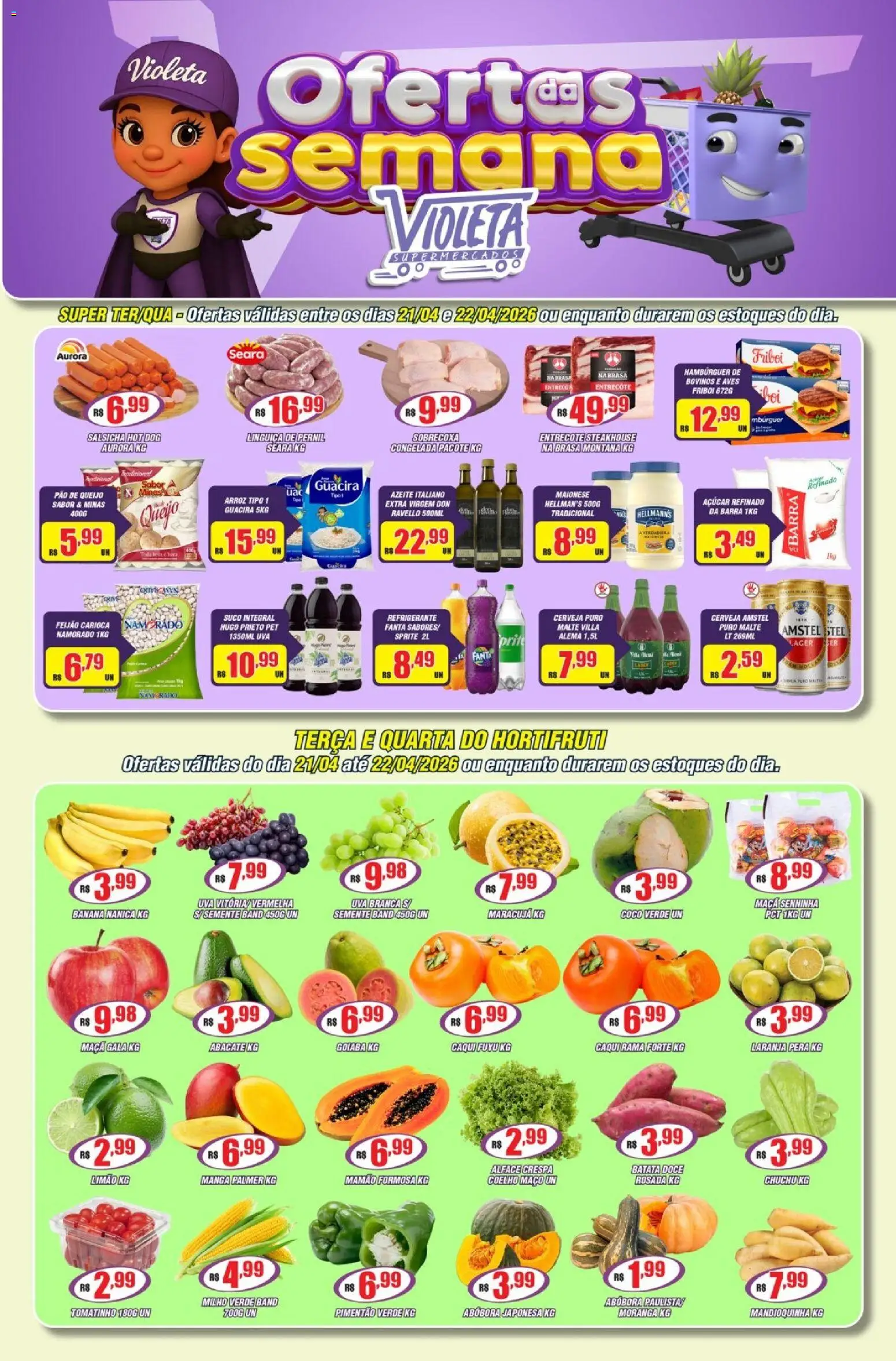 Violeta Supermercados - Violeta Supermercados - Ofertas da semana (de ...