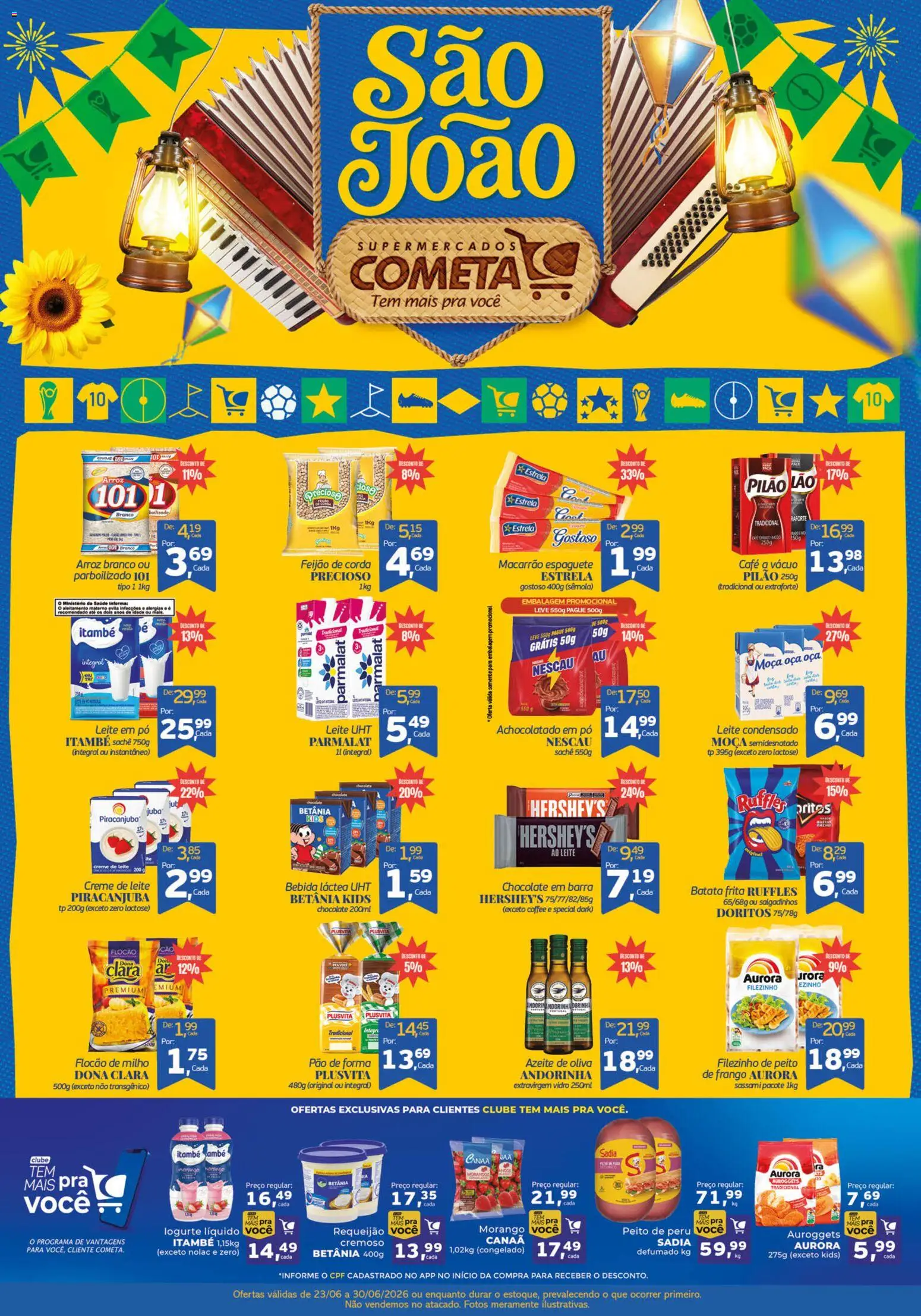 Cometa Supermercados Cometa Supermercados ofertas Dezenal (de 23/06 ...