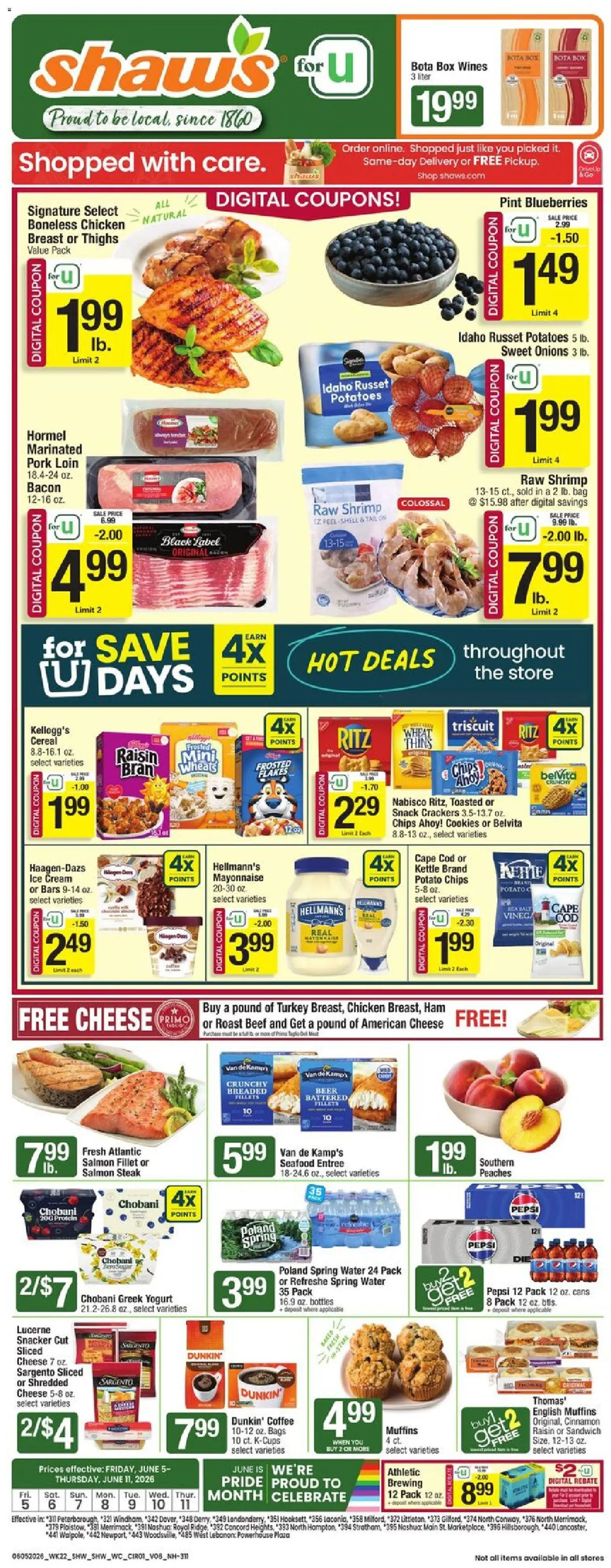 Shaw's Weekly Ad from 06/05/2026 >> Flyer