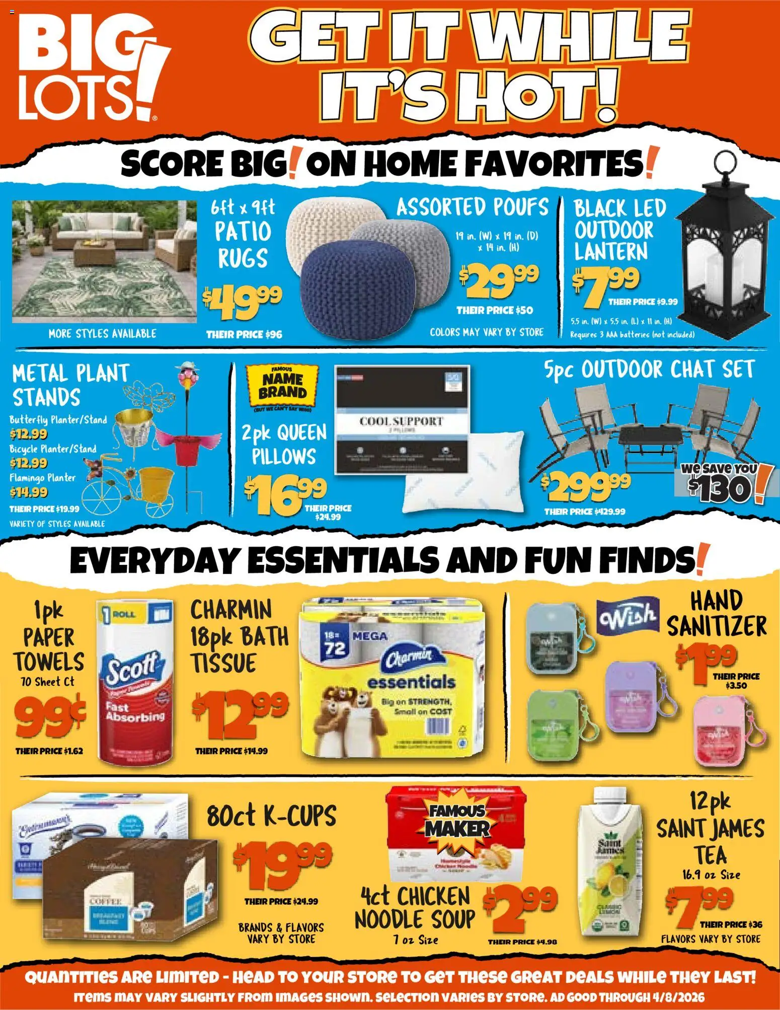 Big Lots Weekly Ad from 04/04/2026 >> Flyer