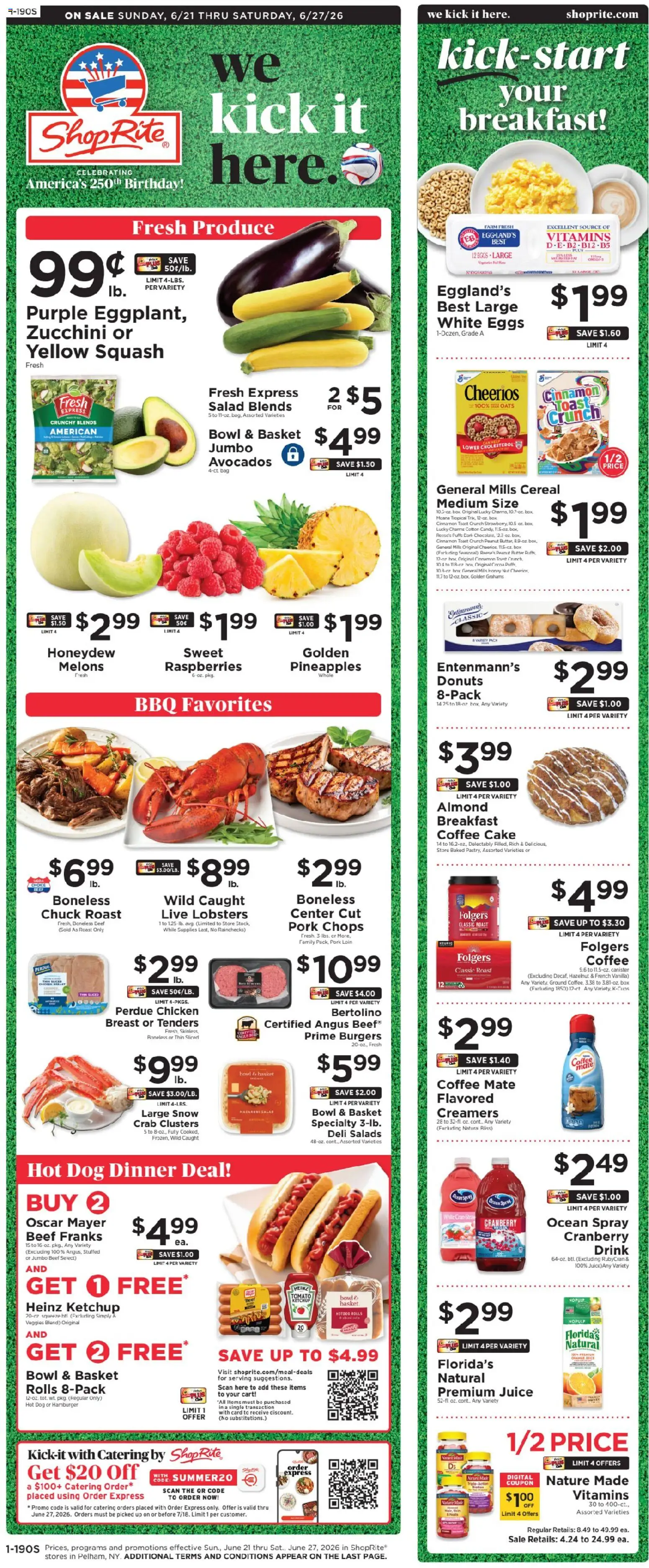 ShopRite Circular from 06/21/2026 >> Weekly Ad, flyer