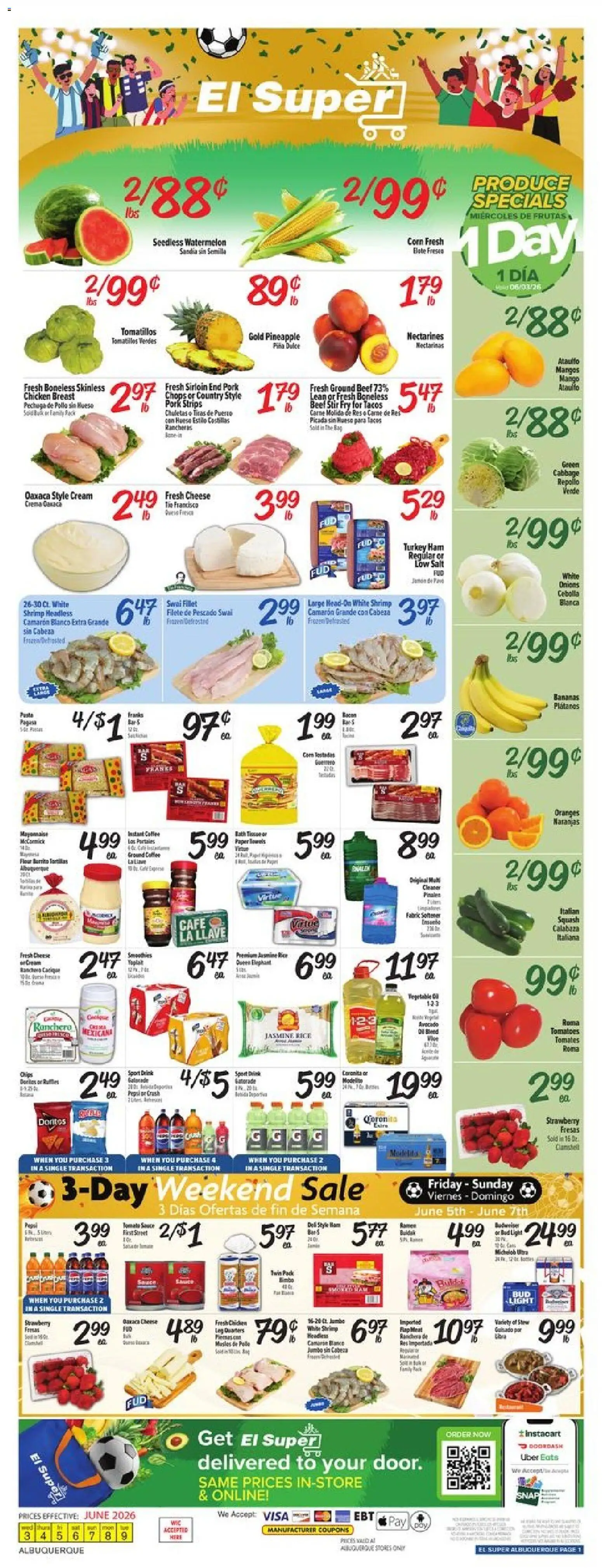 El Super Weekly Ad from 06/03/2026 >> Flyer
