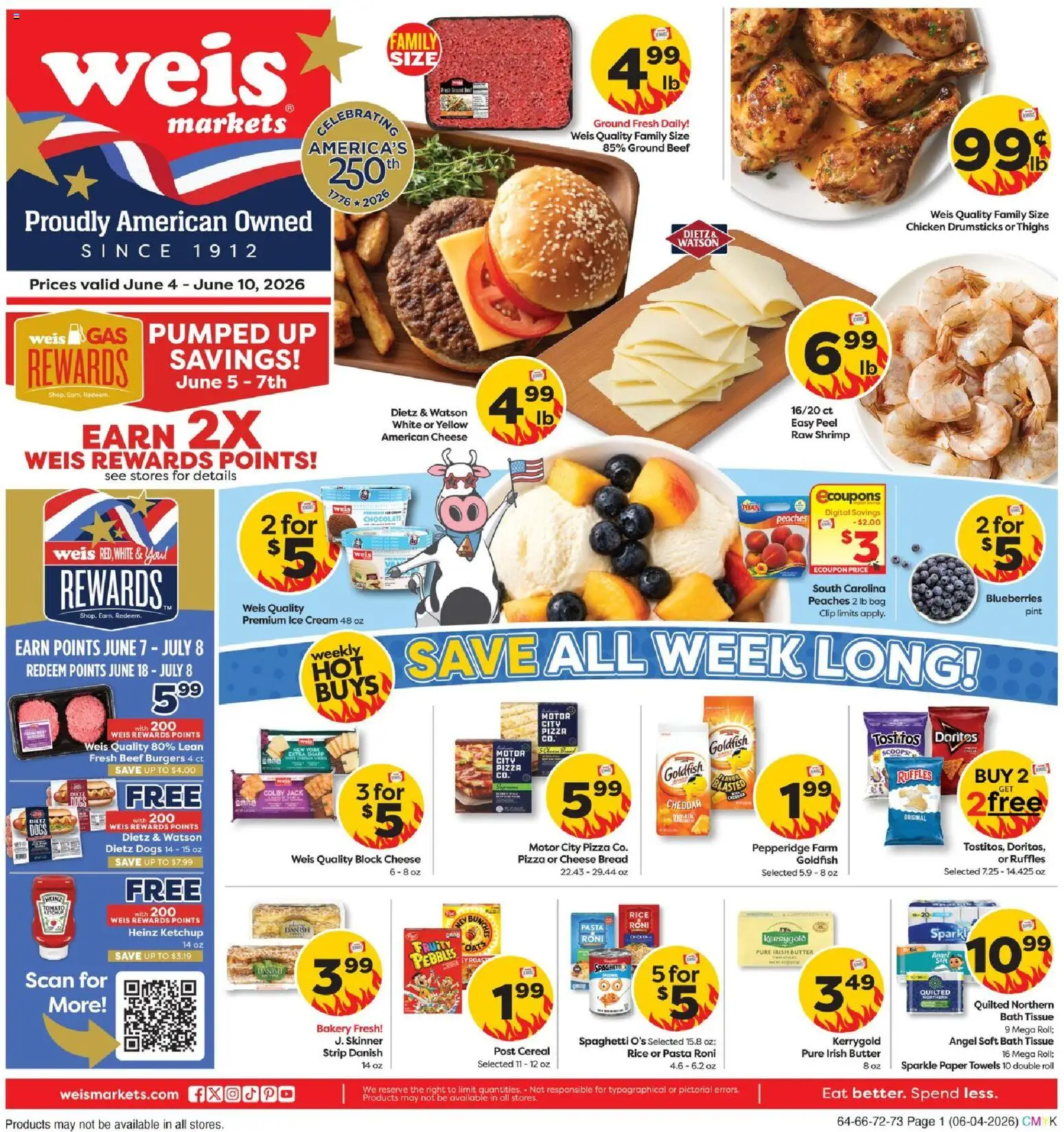 Weis Weekly Ad from 06/04/2026 >> Flyer